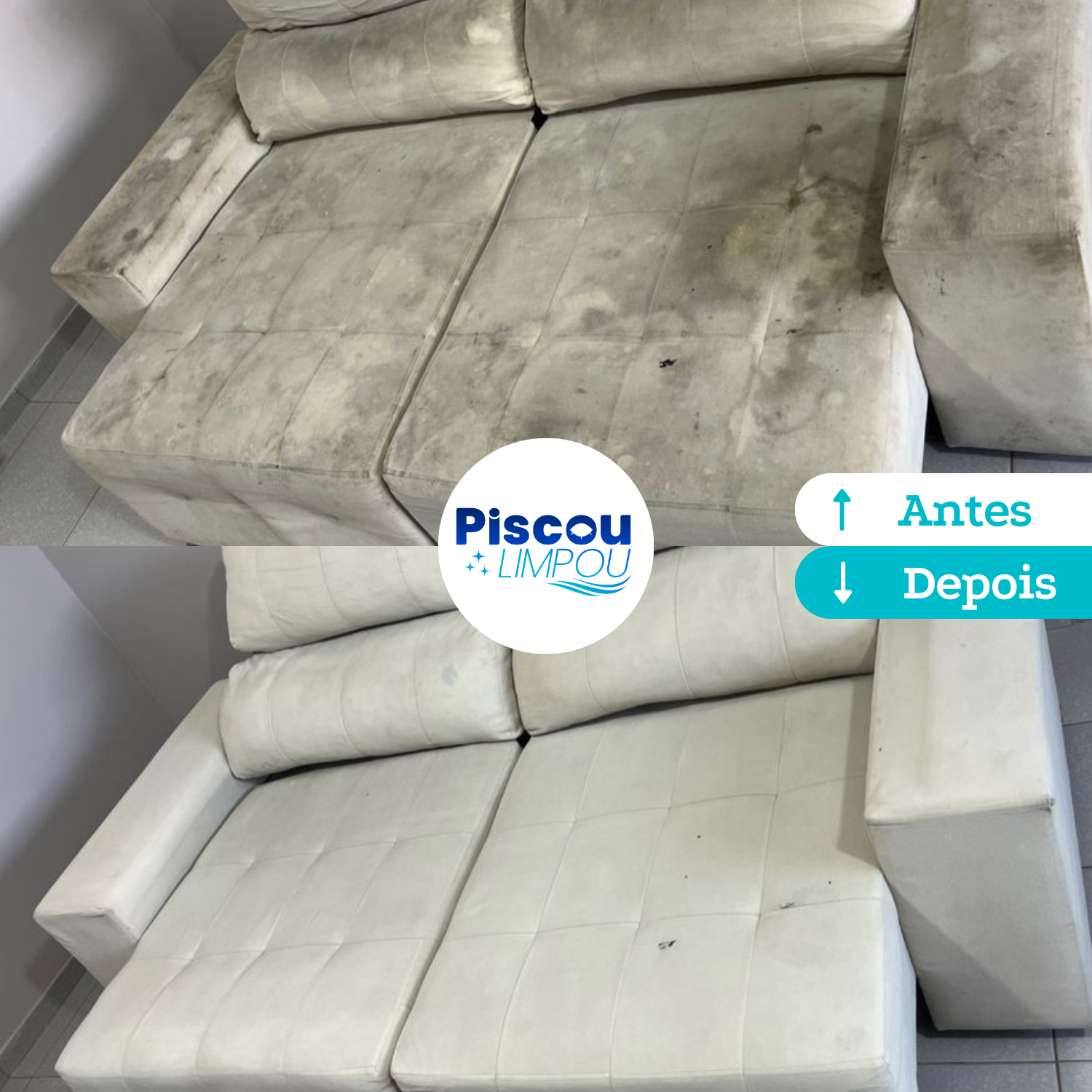 Piscou Limpou – Deixe Seus Estofados Limpos e Renovados com a Piscou Limpou